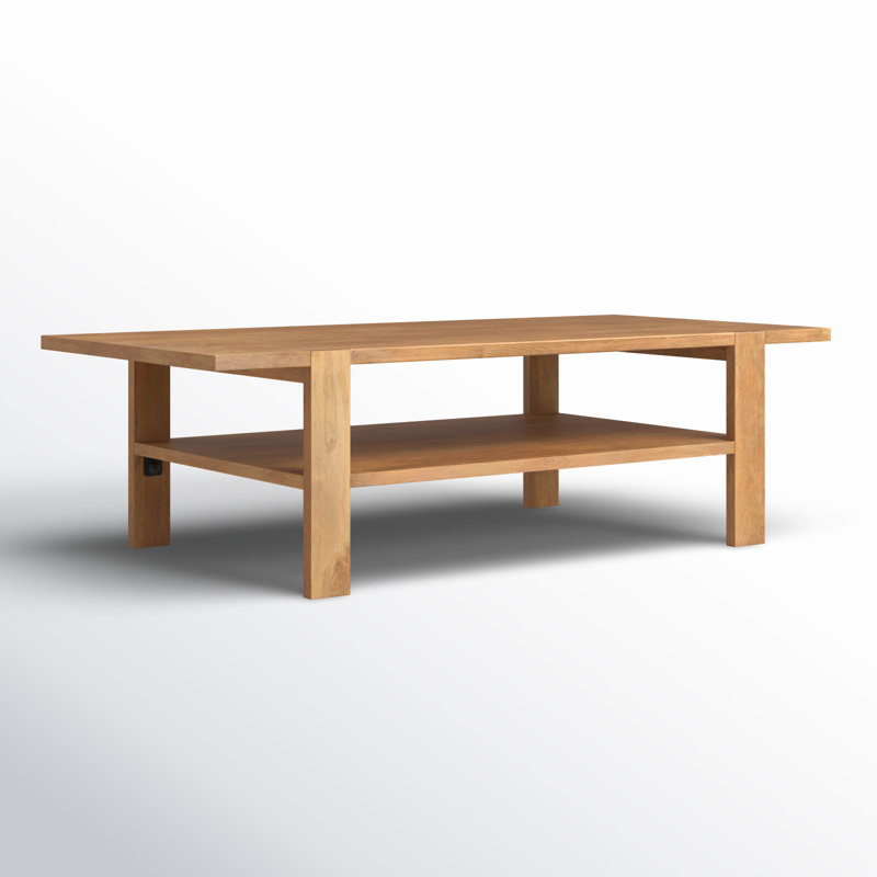 Birch Lane™ Meriwether Solid Wood Coffee Table | Wayfair